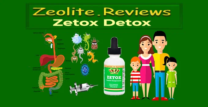 #1 Zetox Best Liquid Zeolite Detox - ADHD, Autism, Parasites