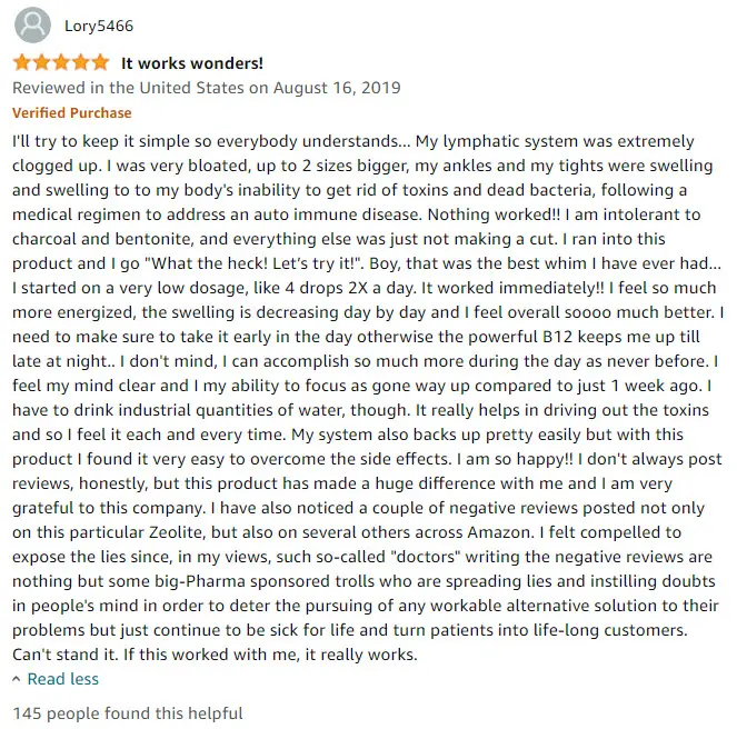 #1 Zetox Best Liquid Zeolite Detox - ADHD, Autism, Parasites