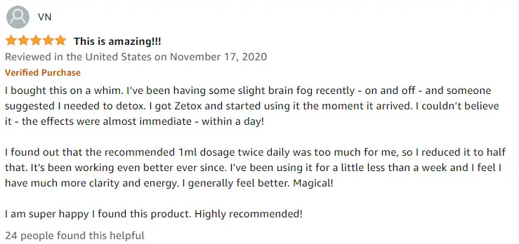 #1 Zetox Best Liquid Zeolite Detox - ADHD, Autism, Parasites